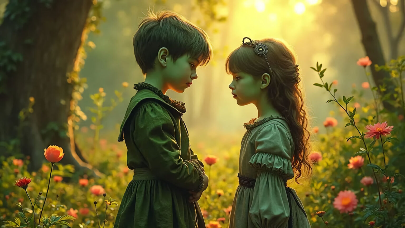 The Mystery of the Green Children of Woolpit - Compact Histories