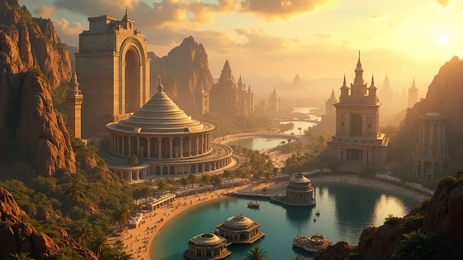 The Mystery of the Lost City of Atlantis - Compact Histories